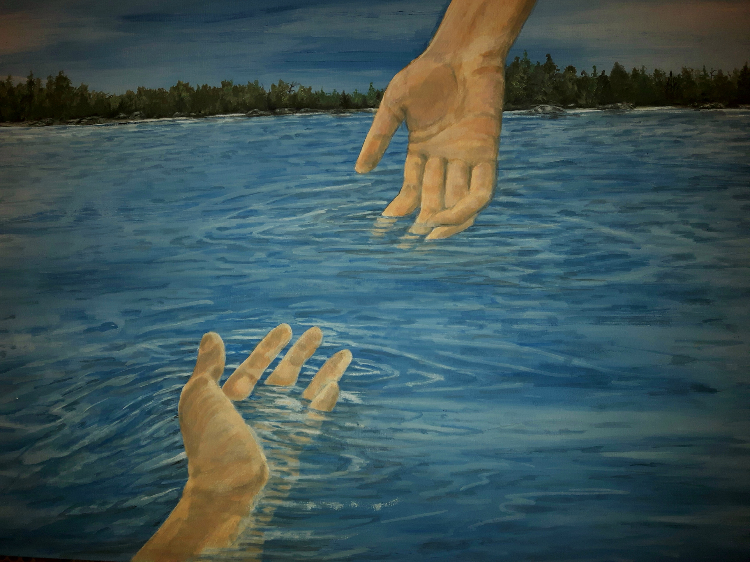 Helping hand – Teresa Davies